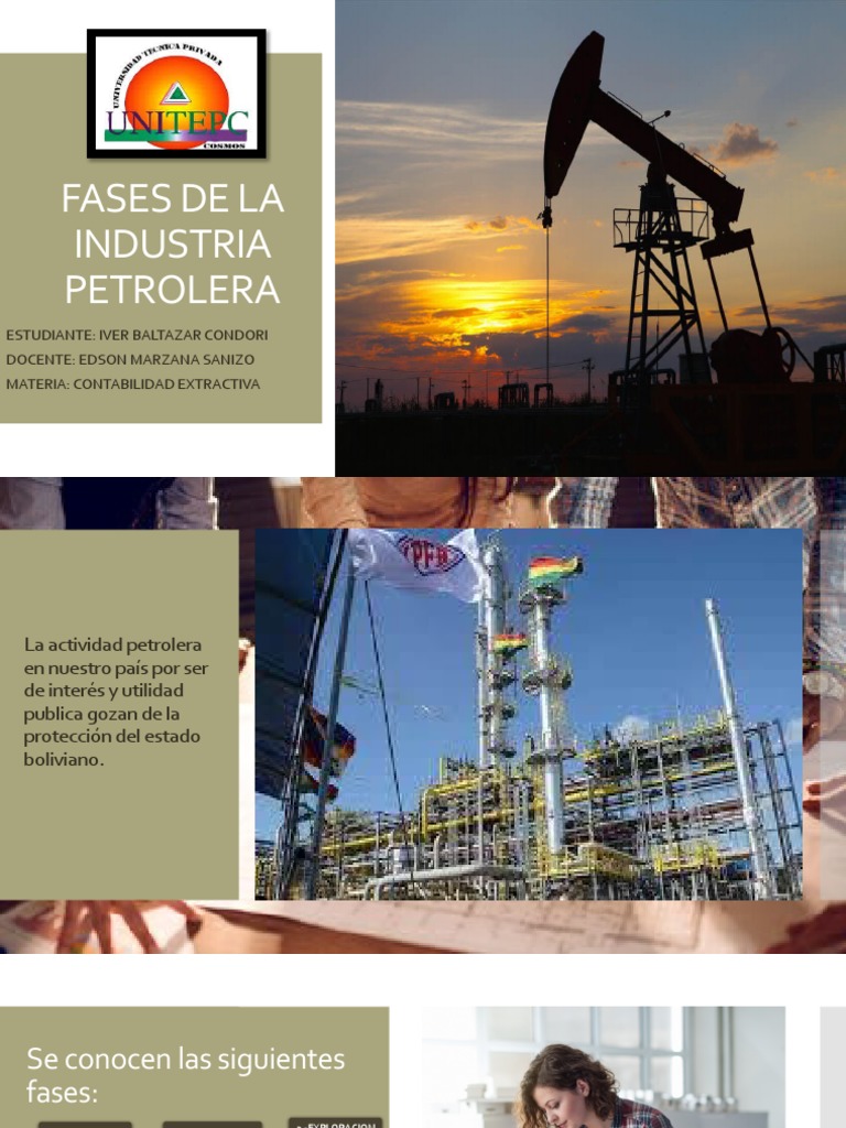 Fases de La Industria Petrolera | PDF