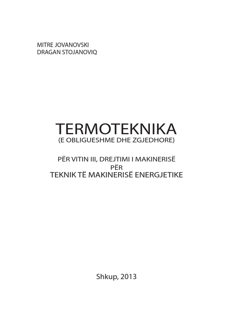 Termoteknika | PDF