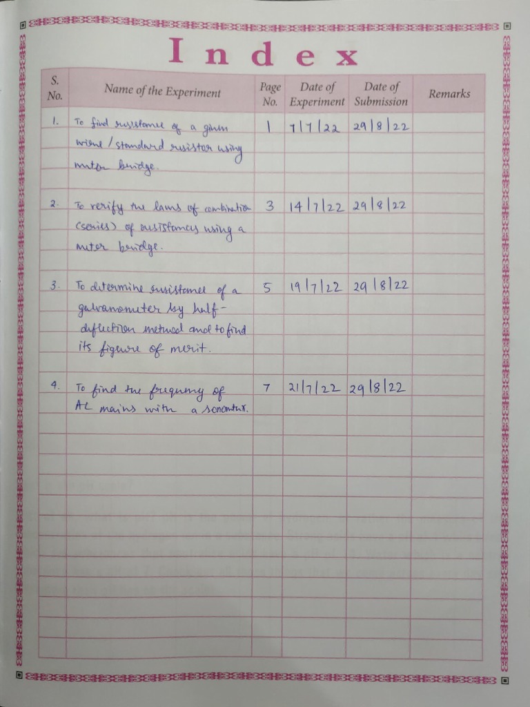Physics Practicals | PDF