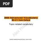 Oxford 5000 Word List | PDF