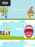 Fonema K Medio Mayor | PDF
