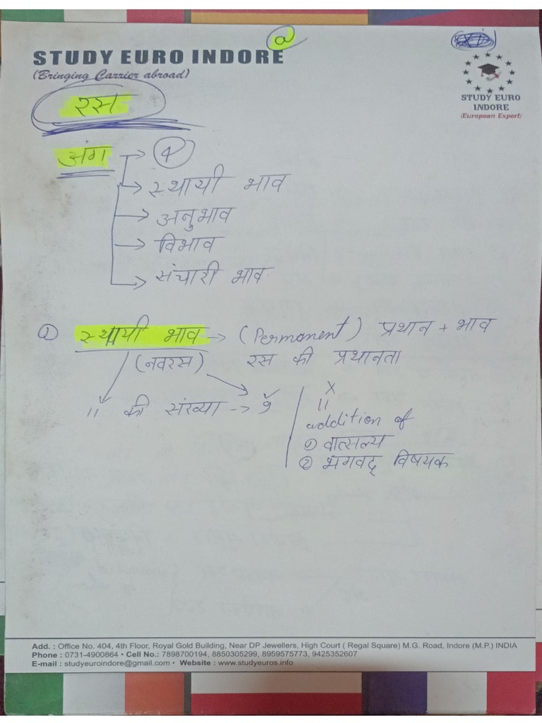 Hindi Ras or Chhand | PDF