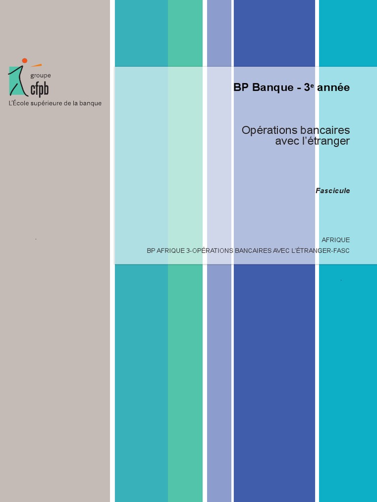 Opérations Bancaires Avec L Étranger | PDF | Lettre de crédit | Banques