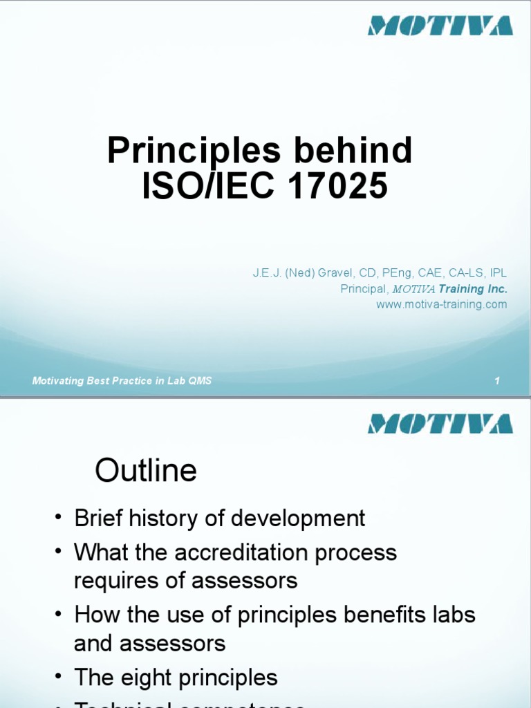 Principles behind ISO/IEC 17025 | PDF | Quality Management System | Laboratories