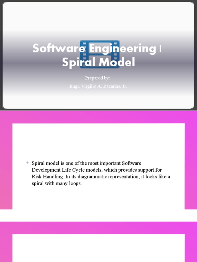 Software Engineering Spiral Model | PDF | Software Development Process | Business