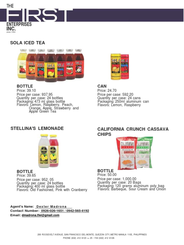 PRICE-LIST-new 2020 | PDF