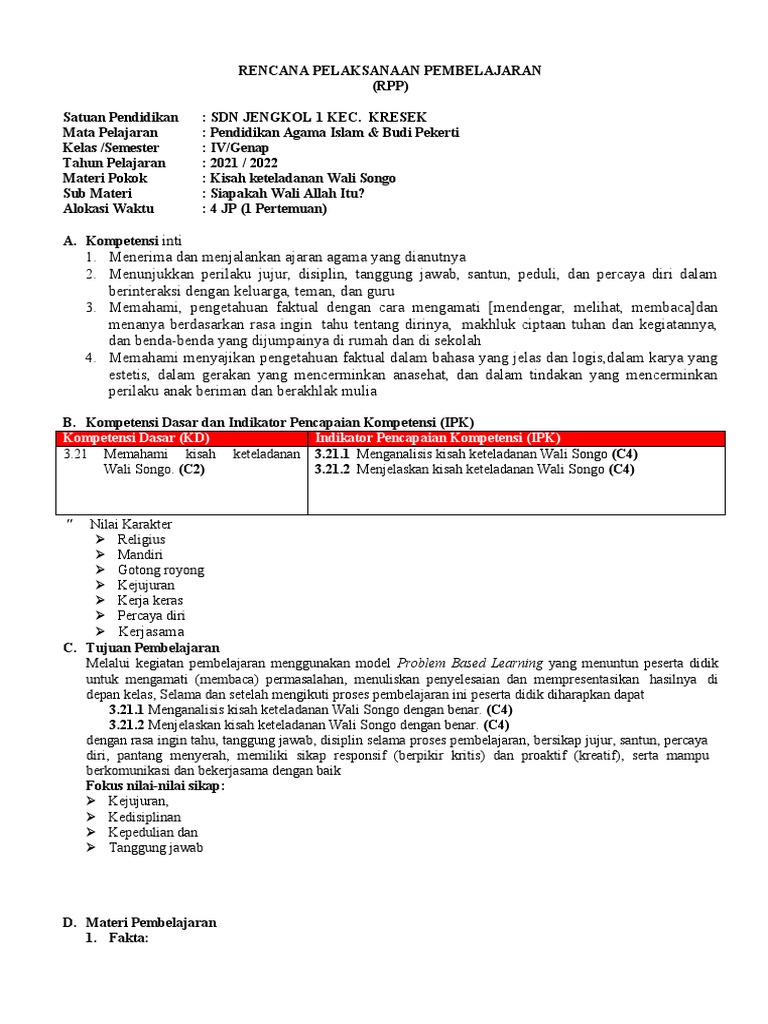 Gabungan RPP 2, PPT Dan LKPD Siti Fatimah | PDF