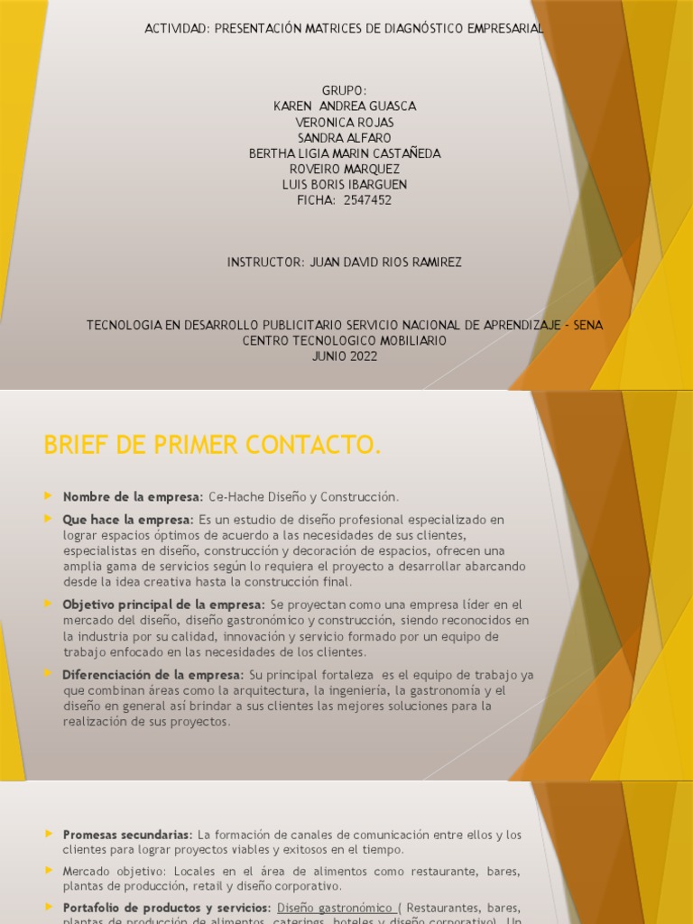 Presentación Matrices | PDF | Diseño | Publicidad