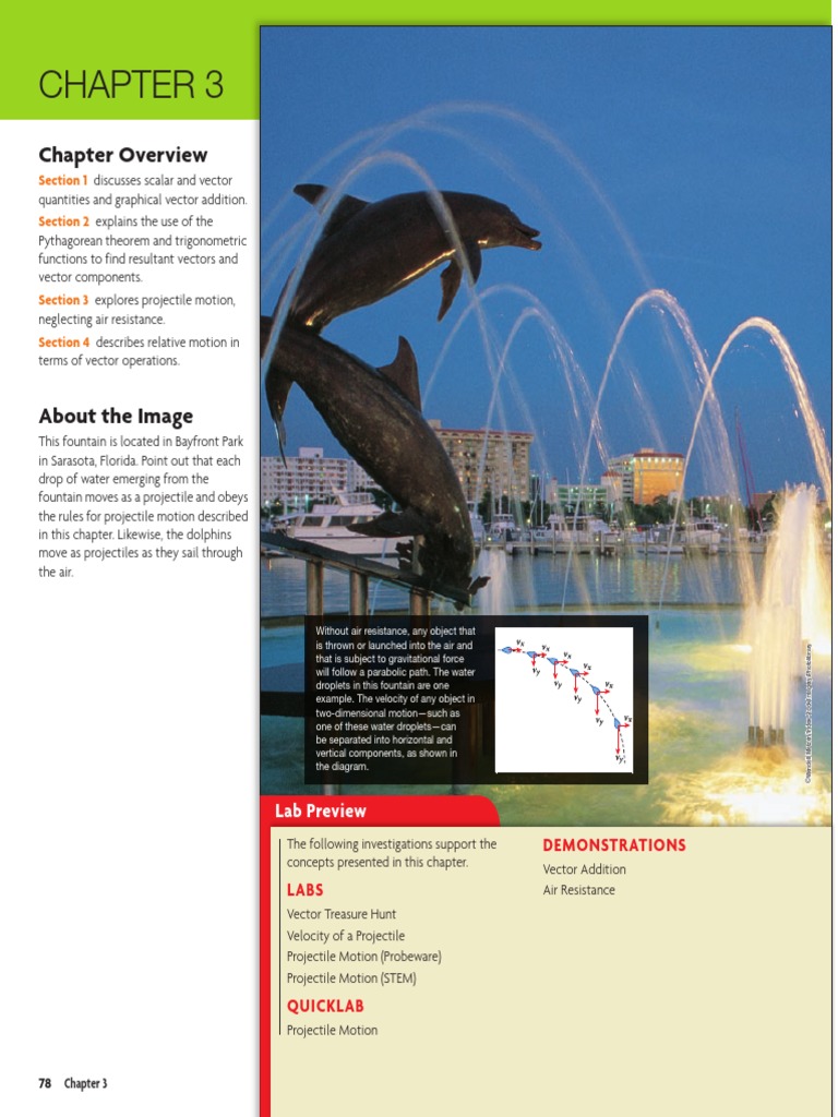 Chapter 3 | PDF | Euclidean Vector | Velocity