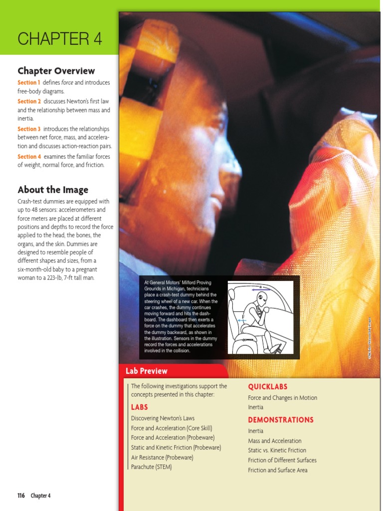 Chapter Overview: Section 1 Section 2 | PDF | Force | Euclidean Vector
