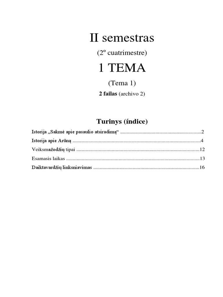 1 TEMA. 2 Failas | PDF