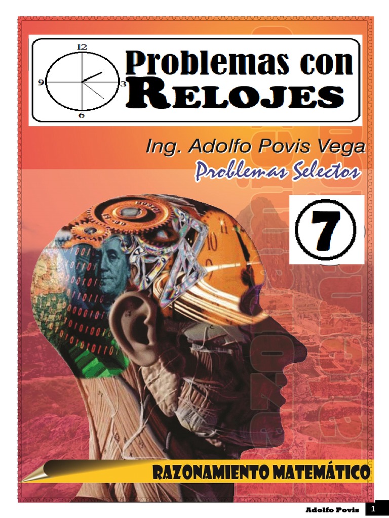 Problemas Relojes | PDF | Hora | Reloj