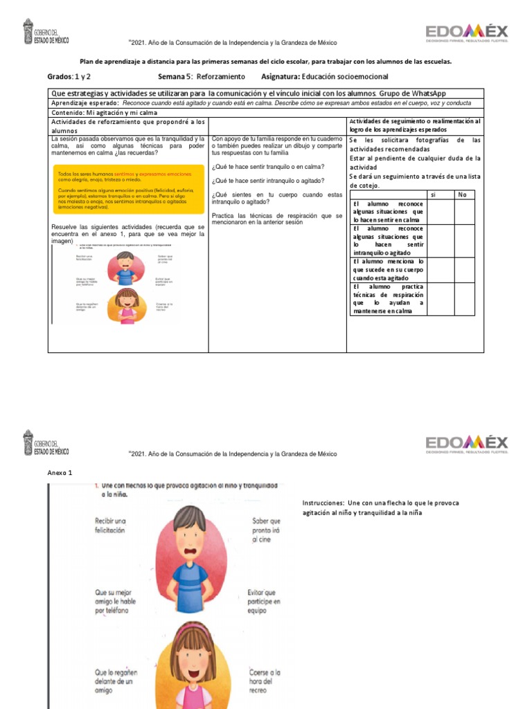 1 y 2 Semana 5 | PDF | Aprendizaje | Modificación de comportamiento