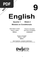 English 9 Quarter 1 Module 4 | PDF | Linguistics | Cognitive Science