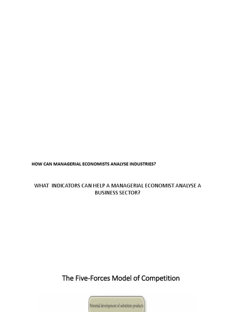 Five Forces Model Pdf Supply Chain Business Process