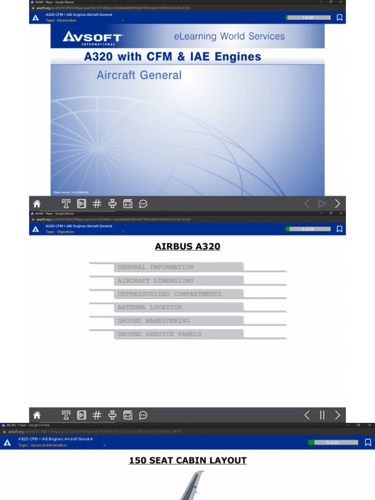 Overview of Airbus A320 Specifications | PDF | Aircraft | Aviation