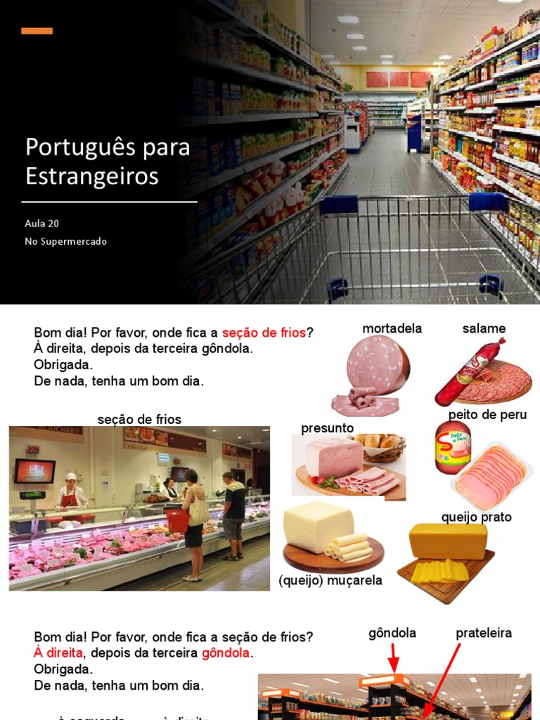 A1 - No Supermercado | PDF