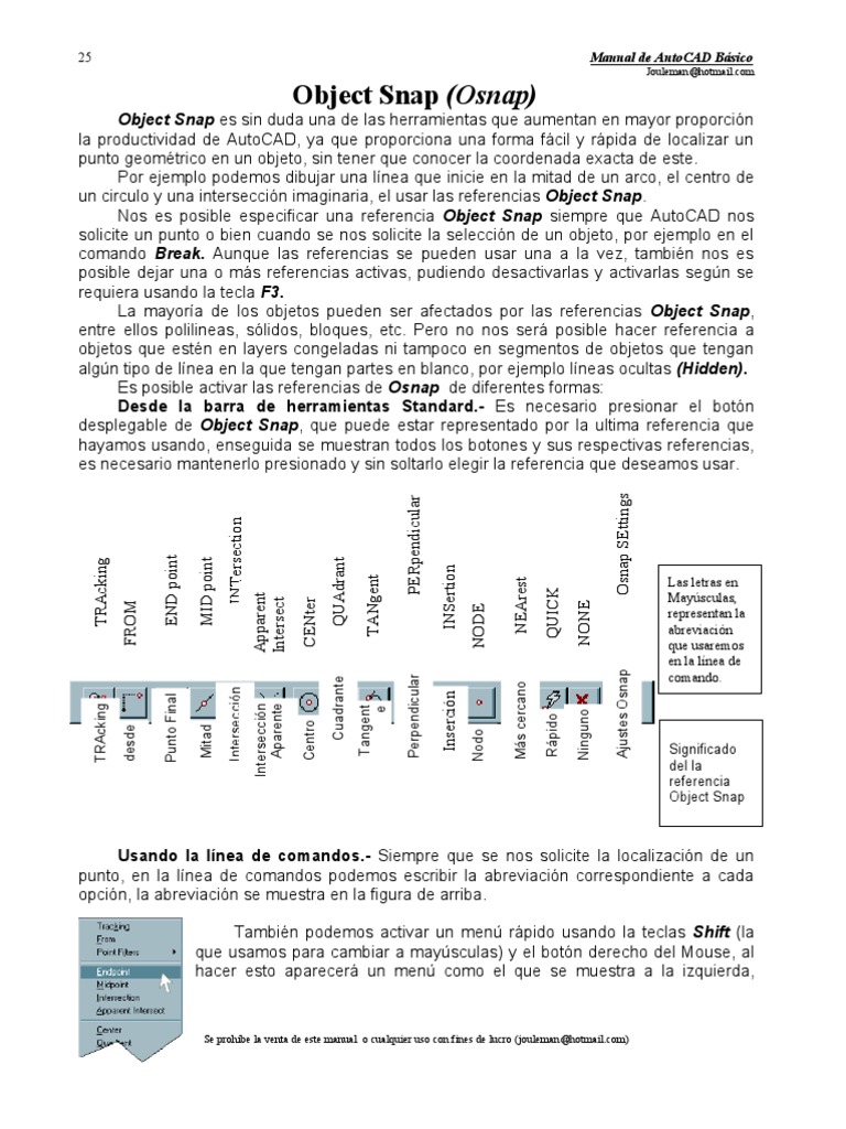 05 Object Snap | PDF | Elipse | Perpendicular