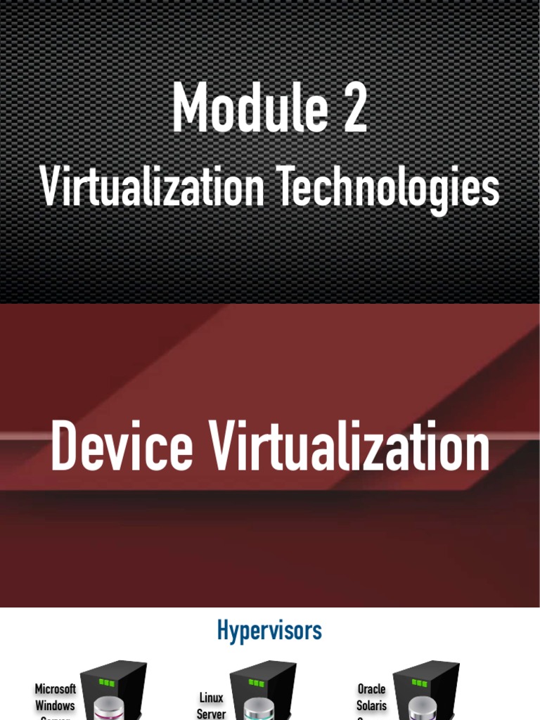 CCNP Encor - Udemy - Virtualisation | PDF | Virtual Machine | Virtualization