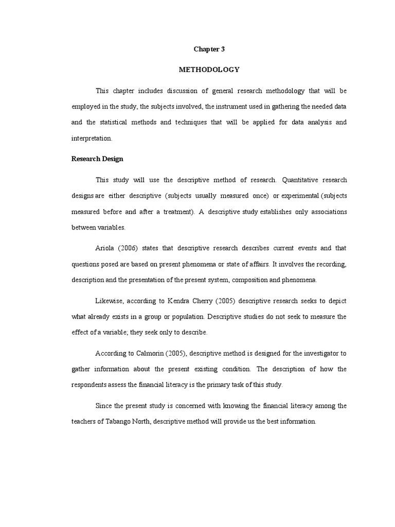 Financial Literacy Pdf Statistics Statistical Significance