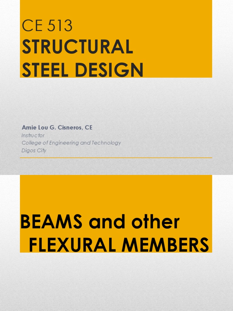Structural Steel Beam Design Guide | PDF | Bending | Beam (Structure)