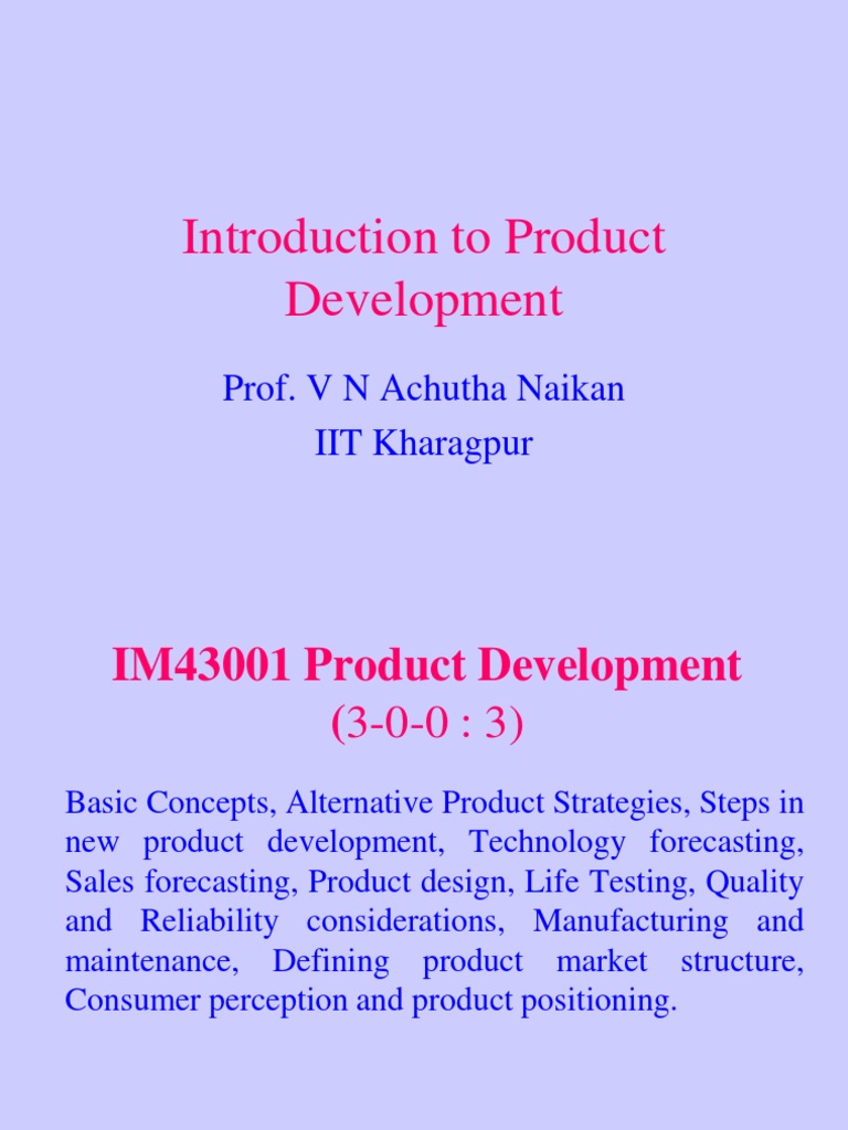 PD1A Product Development | PDF | Reliability Engineering | Marketing