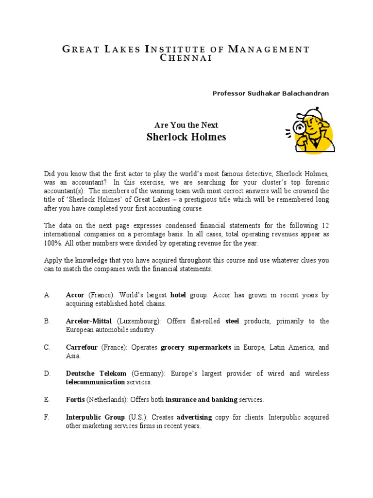 Updated - Detective-Problem To Share With Students | PDF | Economies ...