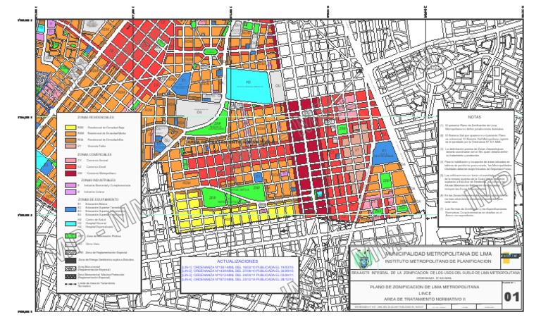Lince Zonificacion | PDF