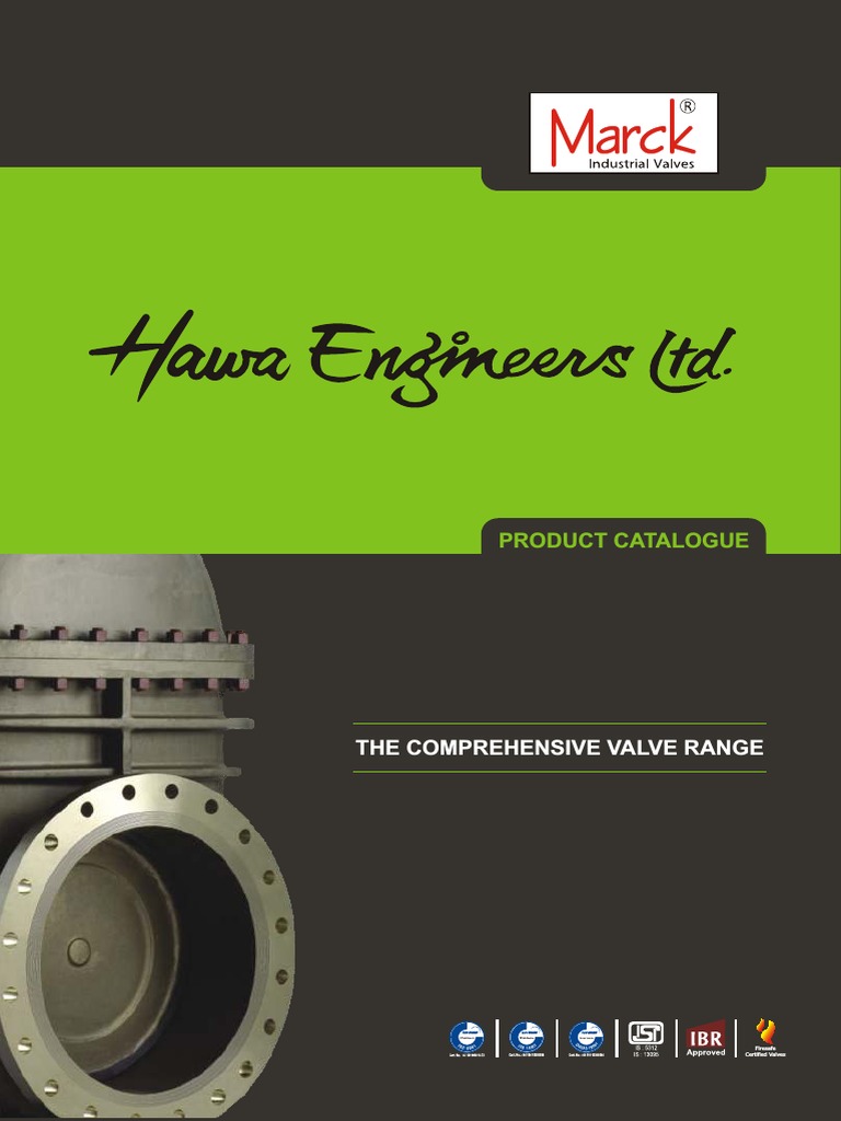 Hawa Engineers Valves Product Catalogue | PDF | Valve | Screw