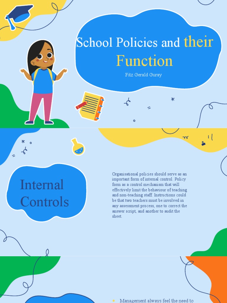 School Policies and Their Function | PDF | Teachers | Learning