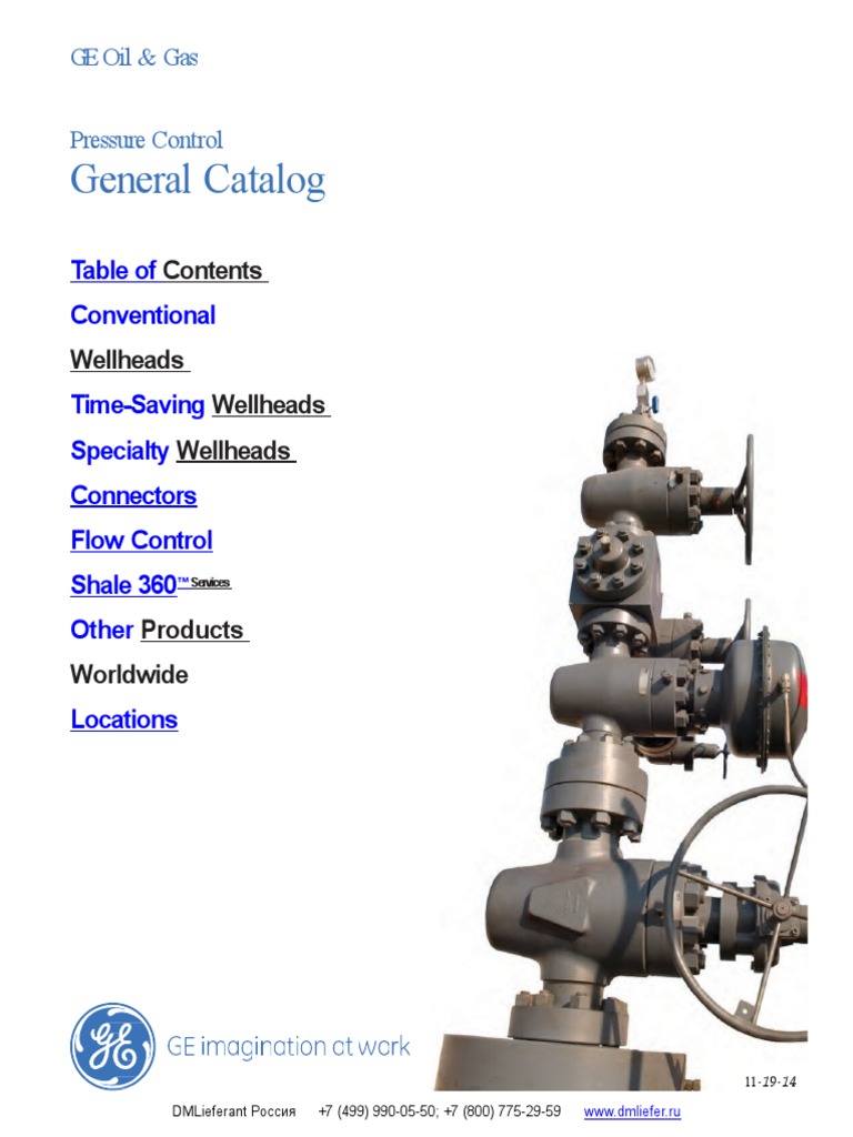 Catalog Ge Oil and Gas 2 | PDF | Pipe (Fluid Conveyance) | Actuator