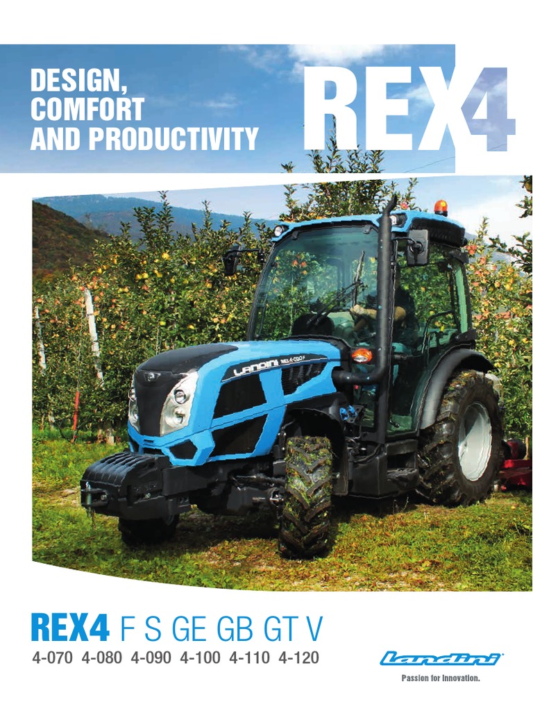 REX4 - F-S-GE-GB-GT-V-CAB-e-PLAT | PDF | Manual Transmission | Tractor