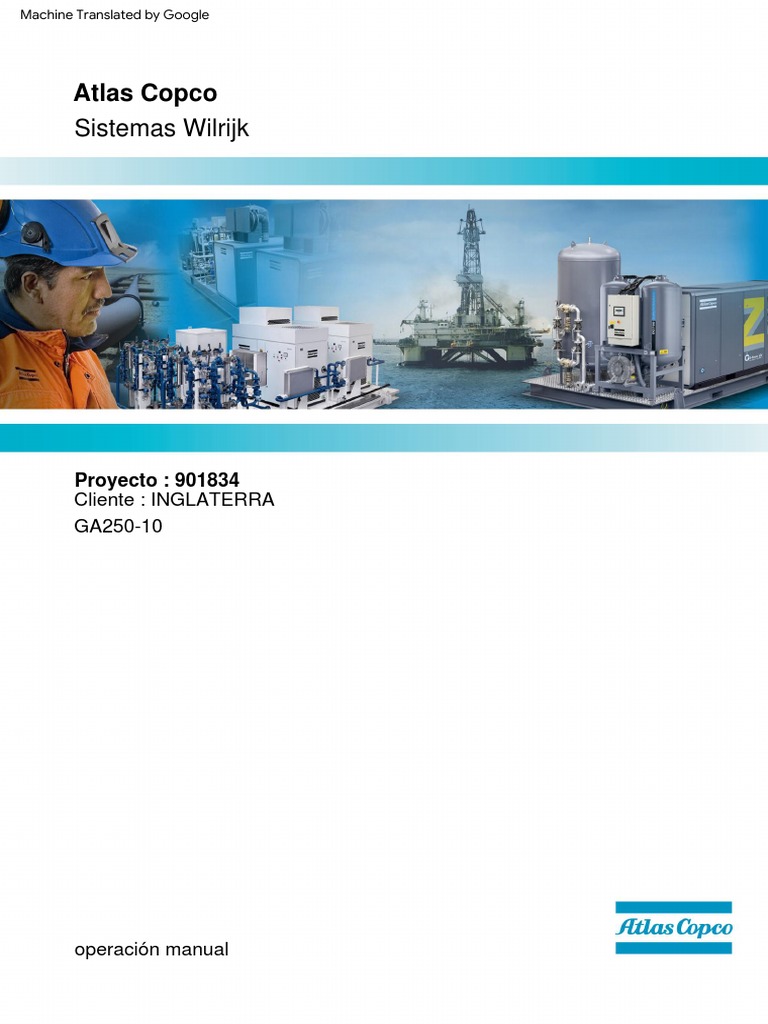 Atlas Copco PDF | PDF | Presión | Ingeniería Química