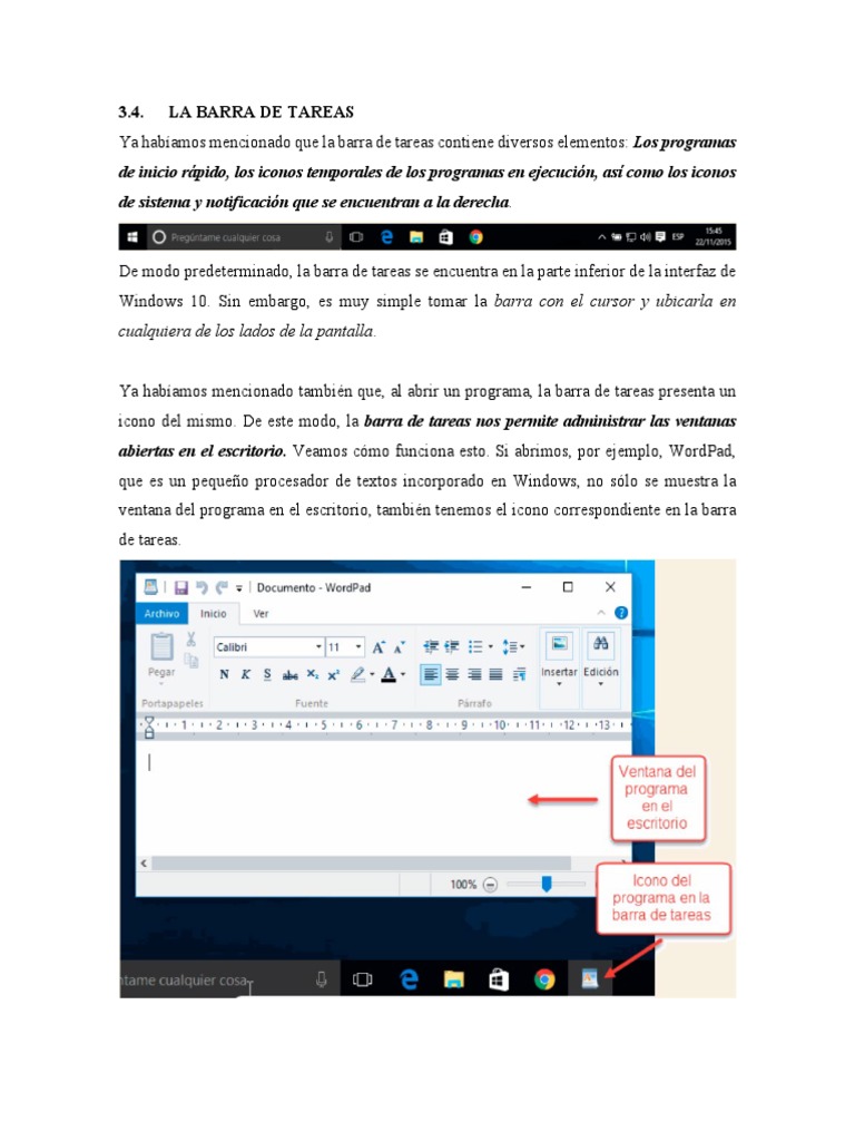 Tema3 Win10 2 | PDF | Ventana (informática) | Archivo de computadora
