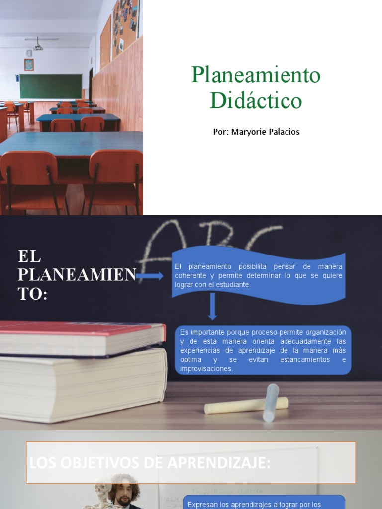 Planeamiento Didáctico | PDF | Aprendizaje | Planificación