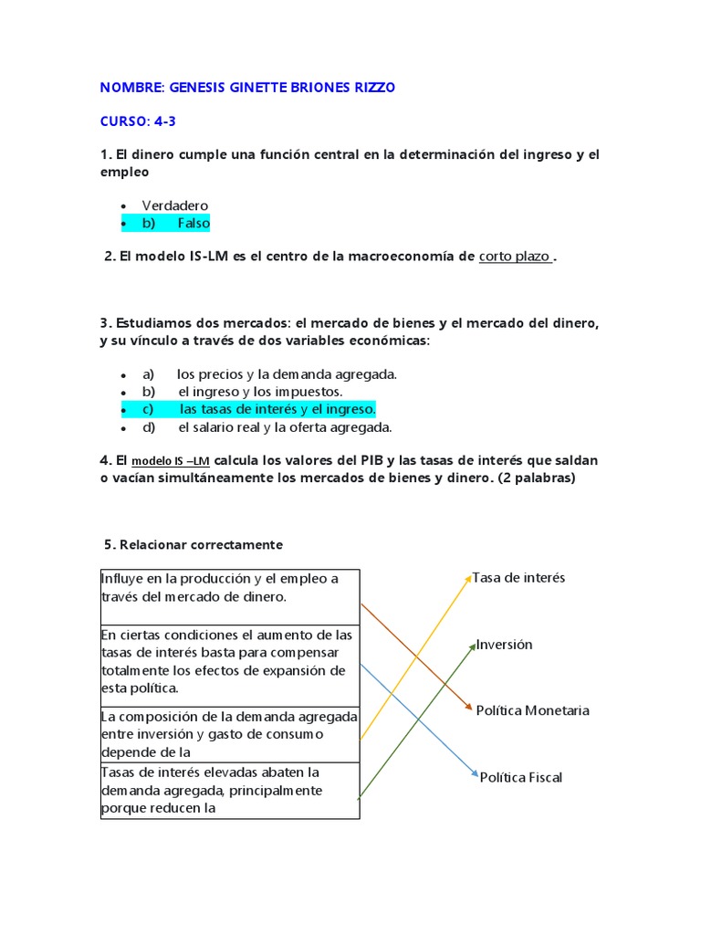 Briones Genesis Agosto 24 | PDF | La demanda agregada | Economias
