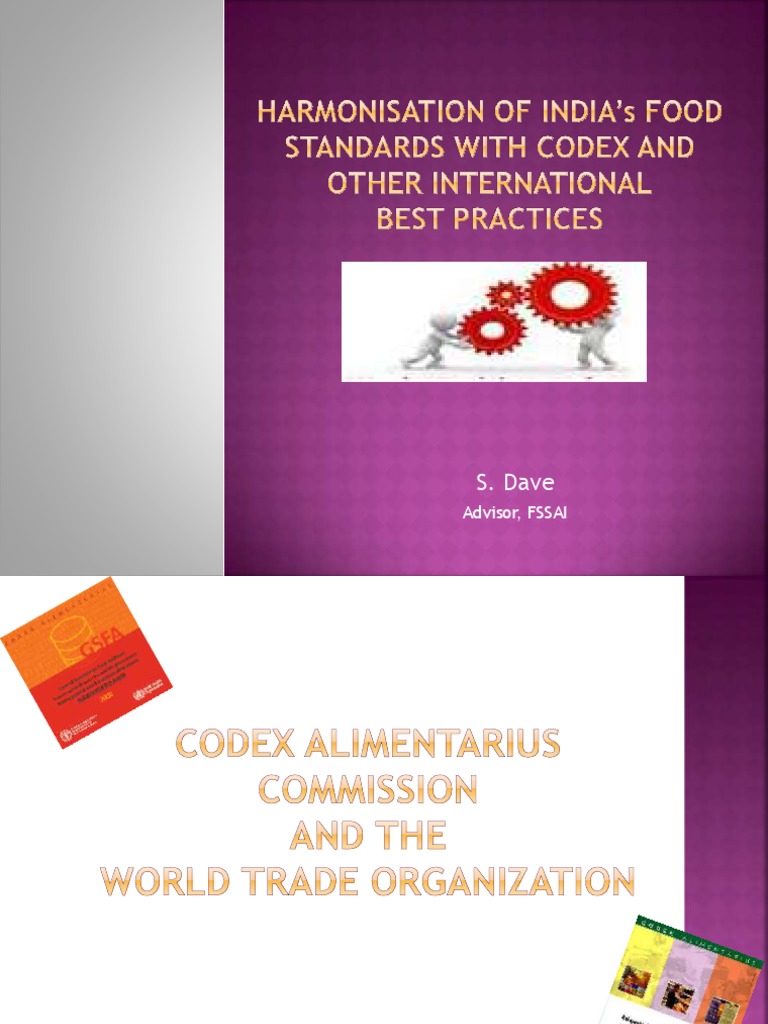 5 Harmonization of Indias Food Standards With Codex and Other ...