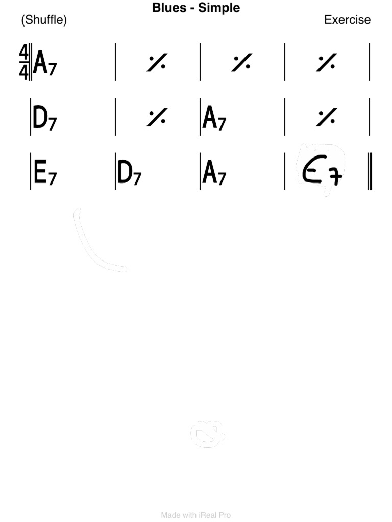 (Shuffle) Exercise: Made With Ireal Pro | PDF