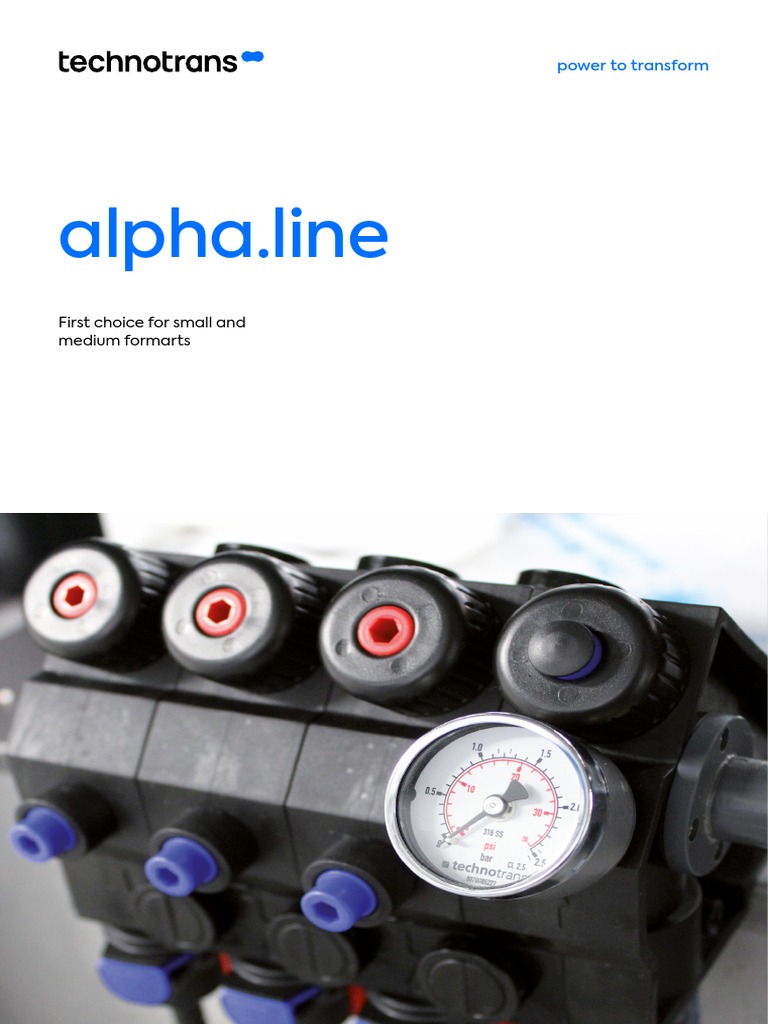 Alpha - Line: First Choice For Small and Medium Formarts | PDF ...