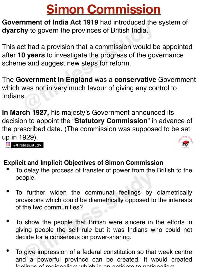 Simon Commission | PDF | Government | Politics Of India