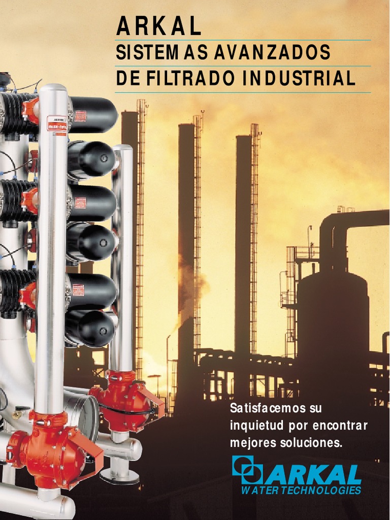 Aplicaciones de Filtros de Anillos Arkal | PDF | Agua | Filtración