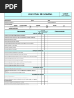 Checklist Escaleras Marinas | PDF | Escalera