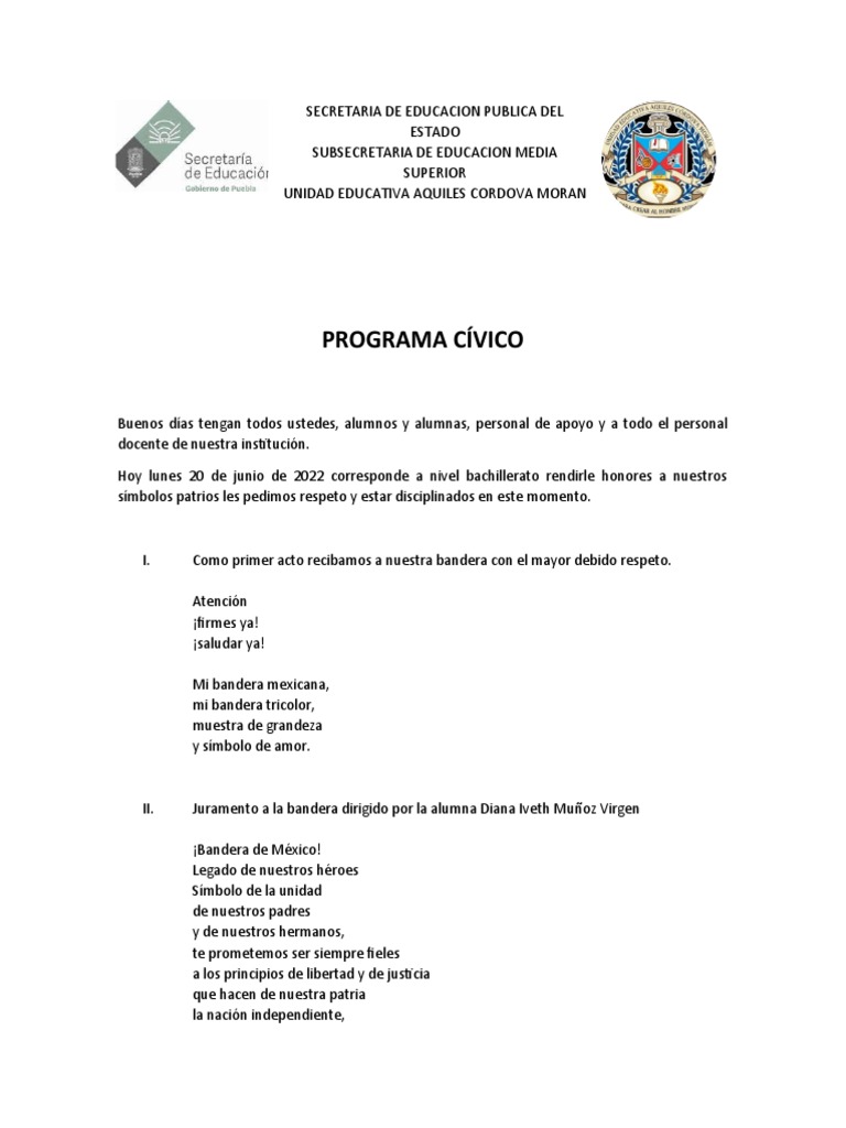 Programa Civico | PDF | México