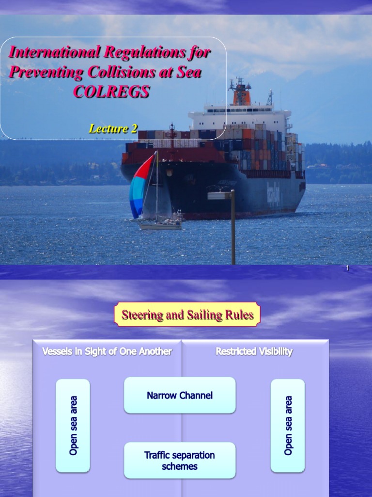 COLREGS Lecture 2 | Download Free PDF | Radar