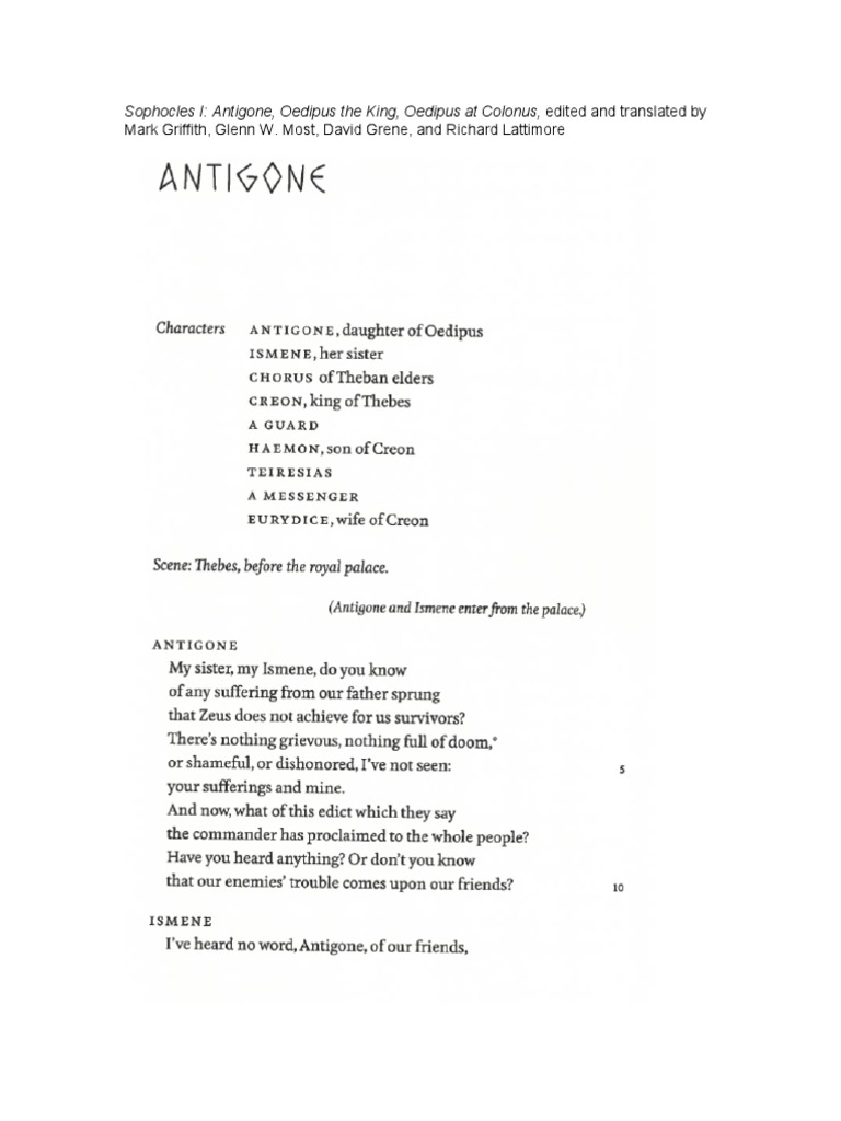 Antigone Full Text | PDF