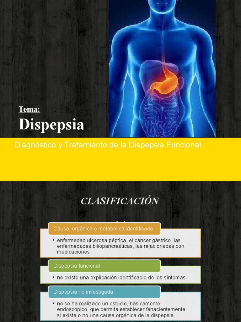 Dispepsia | PDF | Indigestión | Medicina CLINICA