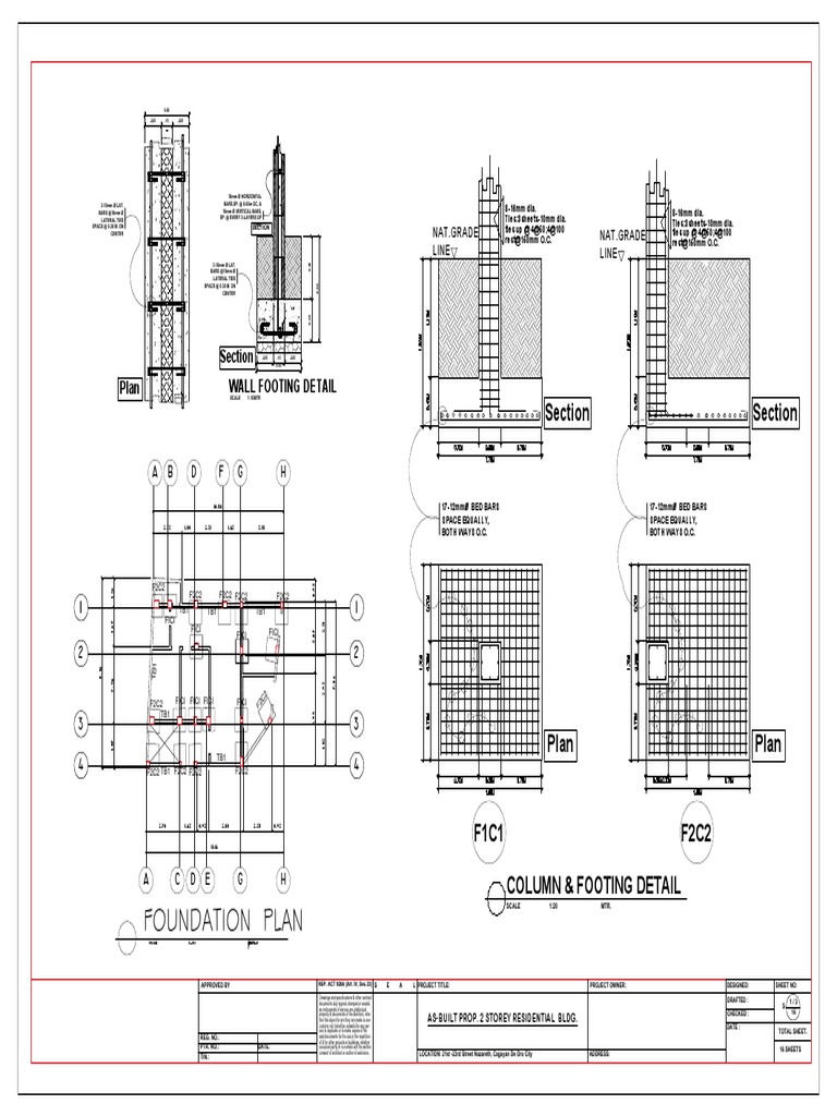 Section Section: Foundation Plan | PDF