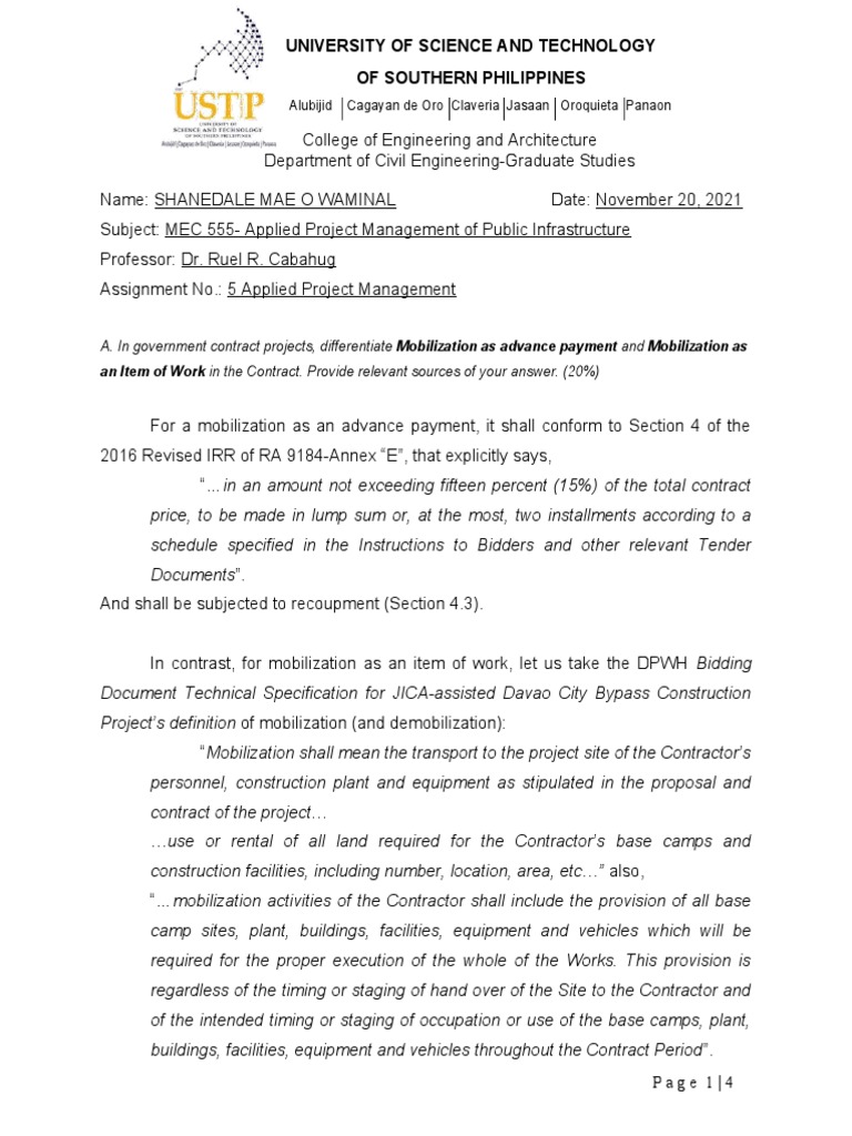 ASSIGNMENT NO 5 | PDF | Guarantee | Business