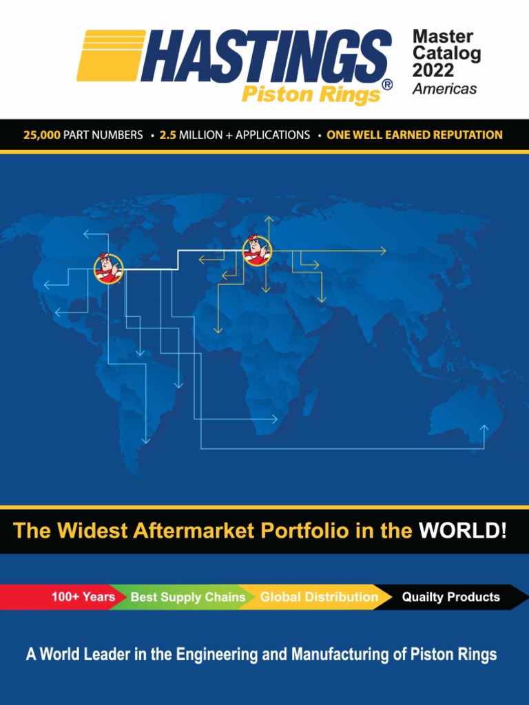 2022 Americas Master Catalog | PDF | Piston | Wear