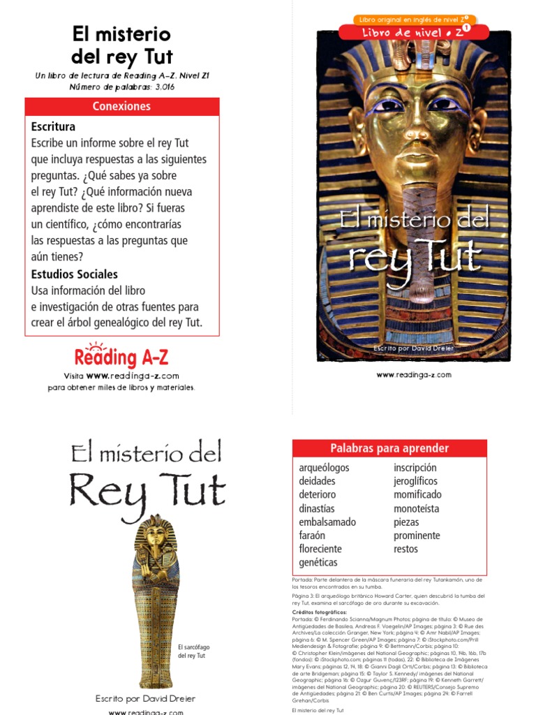 El Misterio Del Rey Tut | PDF | Tutankamón | Akhenaton